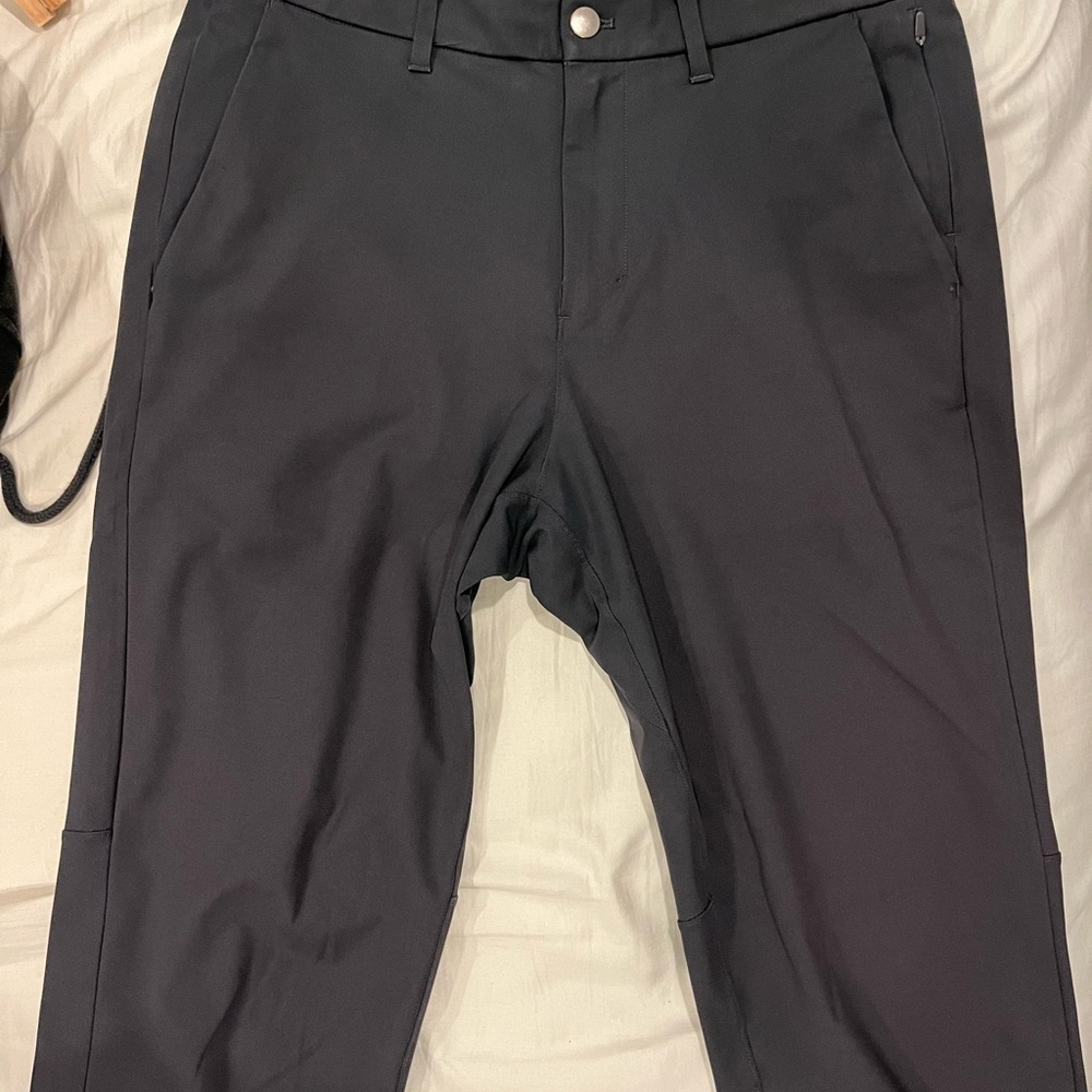 Lululemon Commission Slim-Fit Pant Obsidian 32w, 30l - Gem